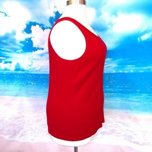Venezia | Tops | Venezia Red Tank Top Size 82 | Poshmark